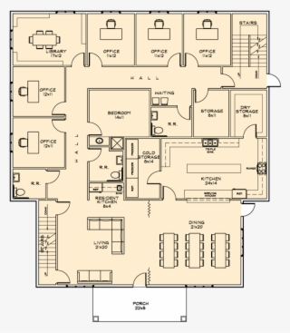 Corner House - Floor Plan - 550x556 PNG Download - PNGkit