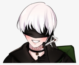 Sticker Kikoojap 9s Nier Automata Ilove9s - Cartoon - 820x615 PNG ...