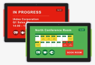 Clearly Stat The Status Of Each Meeting Room By Using - Digital Signage ...