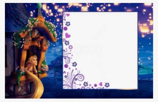 Free Png Transparent Child Frame With Rapunzel Background - Marcos De ...