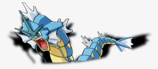 Gyarados Peeker Sticker - Cartoon - 1280x1280 PNG Download - PNGkit