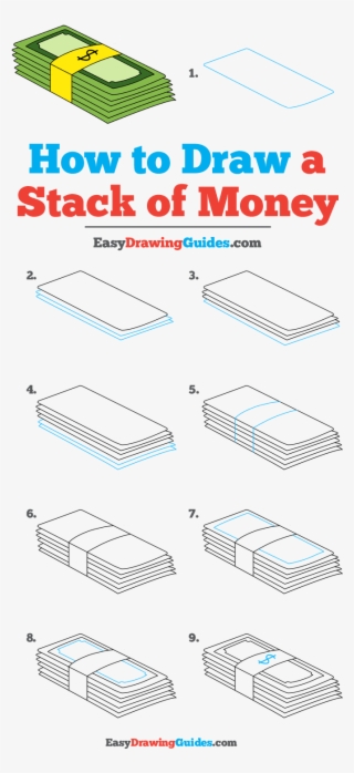 How To Draw Stack Of Money - Diagram - 736x1525 PNG Download - PNGkit
