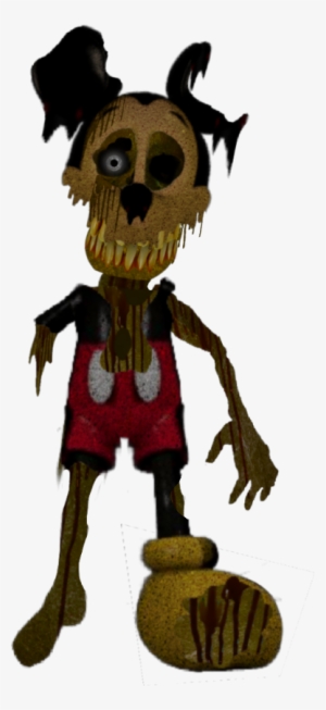 Ink-blot Mickmick - Cartoon - 388x845 PNG Download - PNGkit