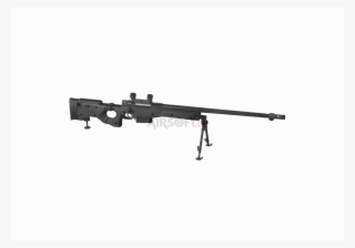 338 Bolt Action Sniper Rifle Black - Assault Rifle - 1400x980 PNG ...