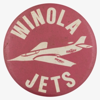 Winola Jets Sports Button Museum - Circle - 1000x1000 PNG Download - PNGkit