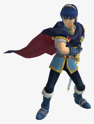 Marth Render - Figurine - 958x571 PNG Download - PNGkit