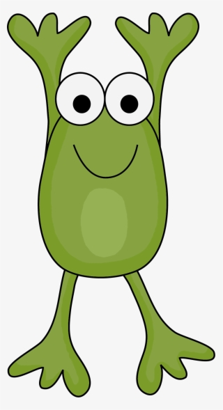 Green Frog Clipart Teacher - Jumping Frog Clipart - 640x480 PNG ...