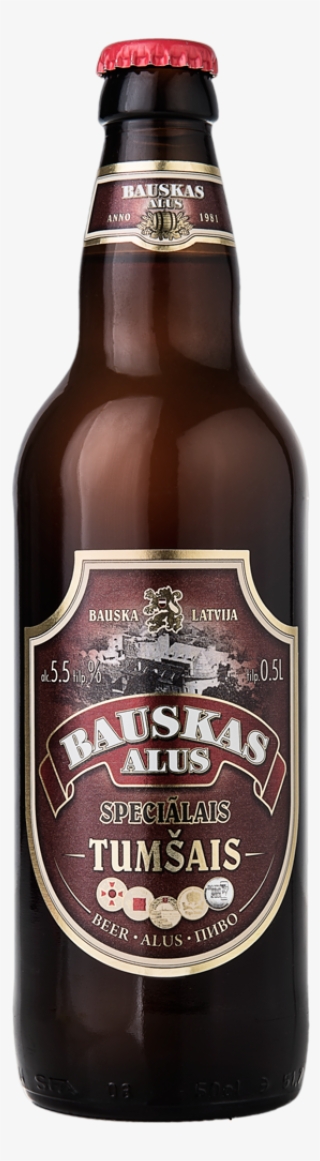 Bauskas Tumšais Speciālais Dark Lager - Beer Bottle - 600x1119 PNG ...