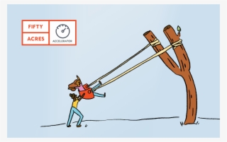 Fifty Acres Accelerator - Cartoon - 3333x2100 PNG Download - PNGkit