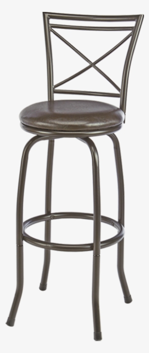 Bar Stools With Backs In Metal - 496x865 PNG Download - PNGkit