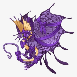 Purple Bow Set Fae M - Faerie Dragon - 350x350 PNG Download - PNGkit