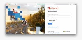 Office 365 Portal - Office 365 Login Screen - 2464x1218 PNG Download ...