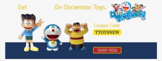 Doraemon Toys Offer Slider - Cartoon - 1200x500 PNG Download - PNGkit