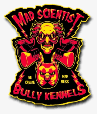Mad Scientist Bully Kennels - Graphic Design - 1100x400 PNG Download ...