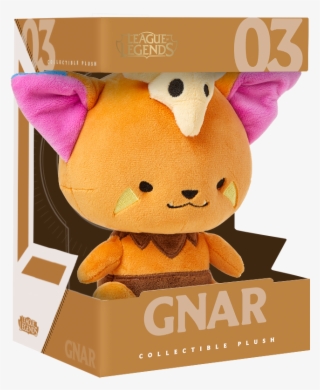 Gnar Collectible Plush - Gnar League Of Legends Peluche - 1000x1000 PNG ...
