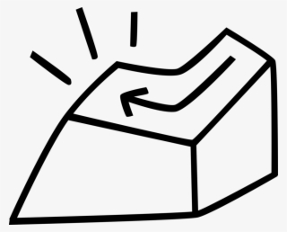 Vector Illustration Of Computer Keyboard Enter Key - 865x700 PNG ...