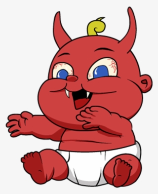 Baby Evil - Cartoon - 720x720 PNG Download - PNGkit