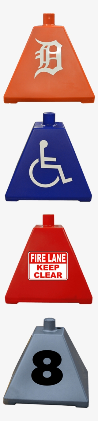 Pyramid Sign Base With Decals - Sign - 558x1674 PNG Download - PNGkit