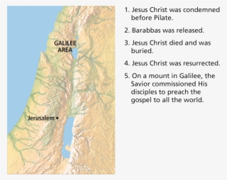 Lesson 10 Timeline - Mark Chapter 7 Map - 1627x1346 PNG Download - PNGkit