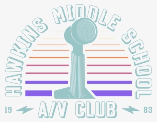 Hawkins Middle Teefury - Illustration - 1024x887 PNG Download - PNGkit