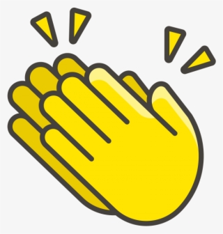Clapping Hands Emoji - Animation Clapping Clipart - 866x650 PNG ...