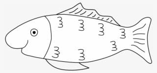 Ausmalbild Coloring Book Fish Drawing Template - Pomacentridae ...