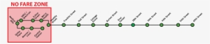 No Fare Zone Map - Fare - 1199x258 PNG Download - PNGkit