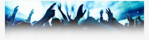 Under Header3 - Club Crowd Hands Up - 1920x531 PNG Download - PNGkit